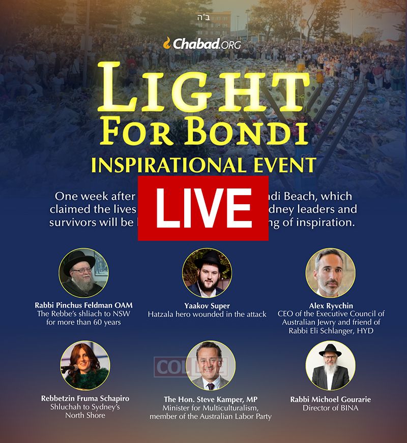 Live: Inspirational Event - Light For Bondi