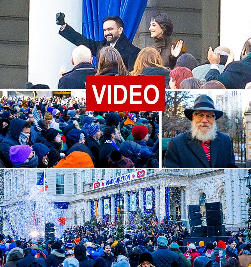 Jewish Activists Attend Inauguration of NYC Mayor Mamdani